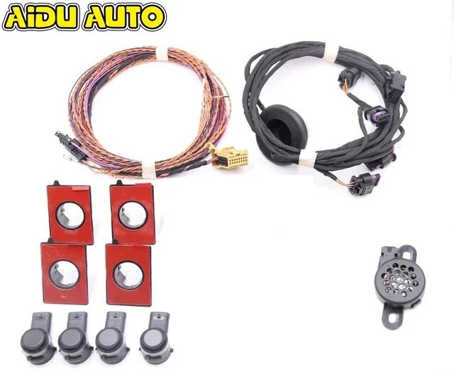 Комплект датчиков парковки для VW Golf 6 MK6 Jetta 5 MK5 Passat CC Seat SKODA OCTAVIA