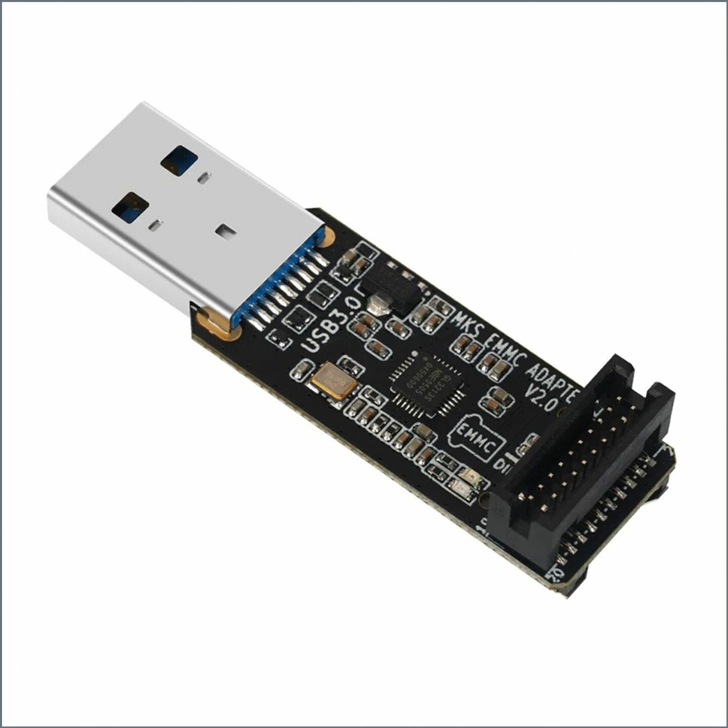 Для MKS EMMC-ADAPTER V2 USB 3.0 Кардридер для EMMC Модуль Micro-SD TF Pi SKIPR