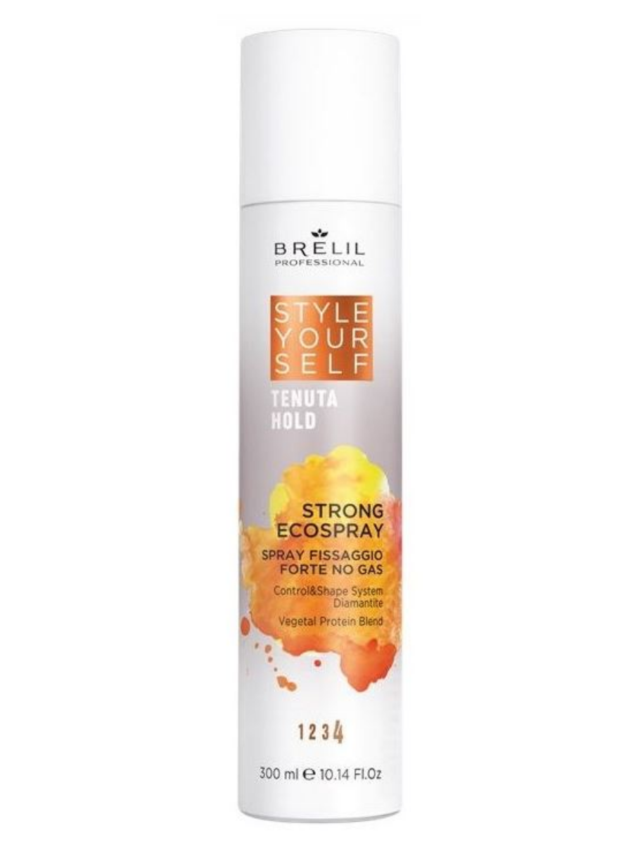Спрей Brelil Professional Style Your Self Tenuta Hold Strong Ecospray сильной фиксации без газа, 300 мл