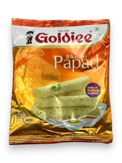 Bikaneri PAPAD, Goldiee (Биканери папад, Голди), 200 г.