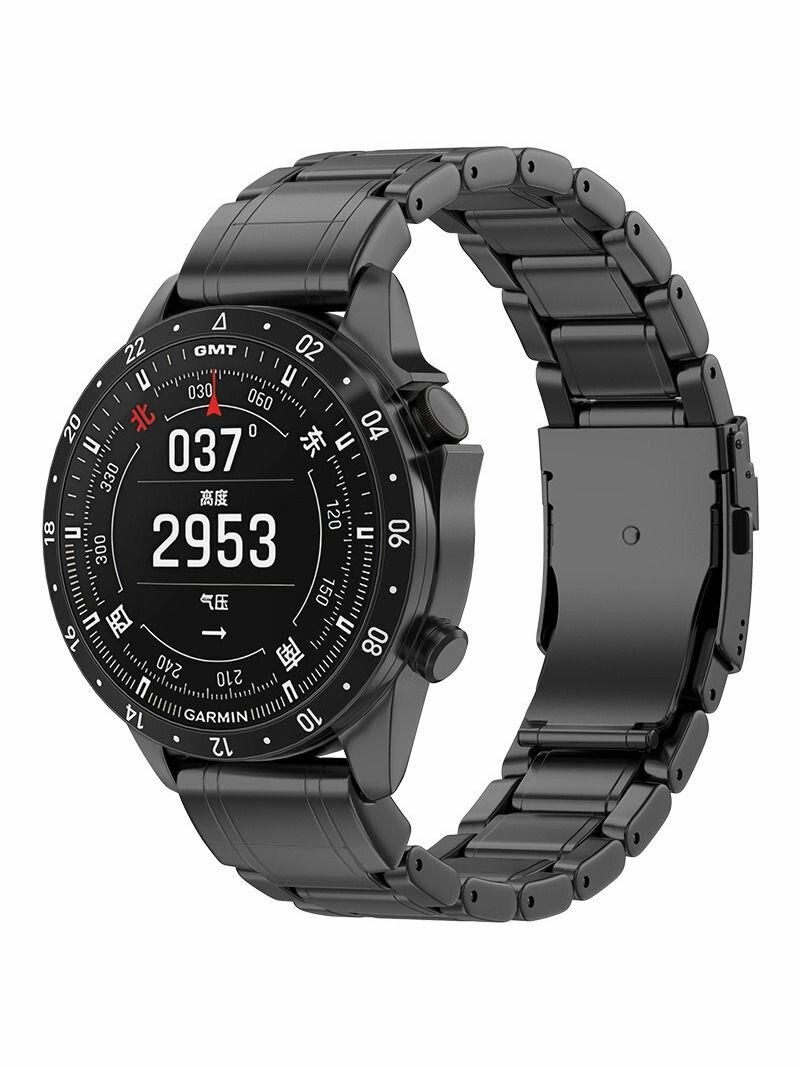 Подходит для металлических часов Garmin Fenix 8X/7x Pro с титановым ремешком диаметром 22 мм/26 мм