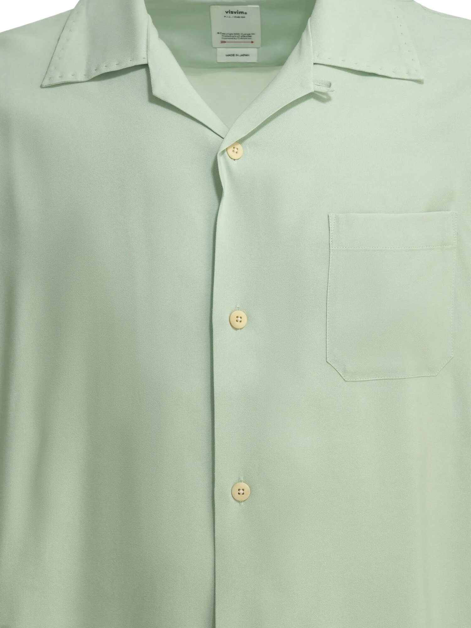 Рубашка Visvim Spread-collar chest-pocket shirt, размер 50 — фото 1