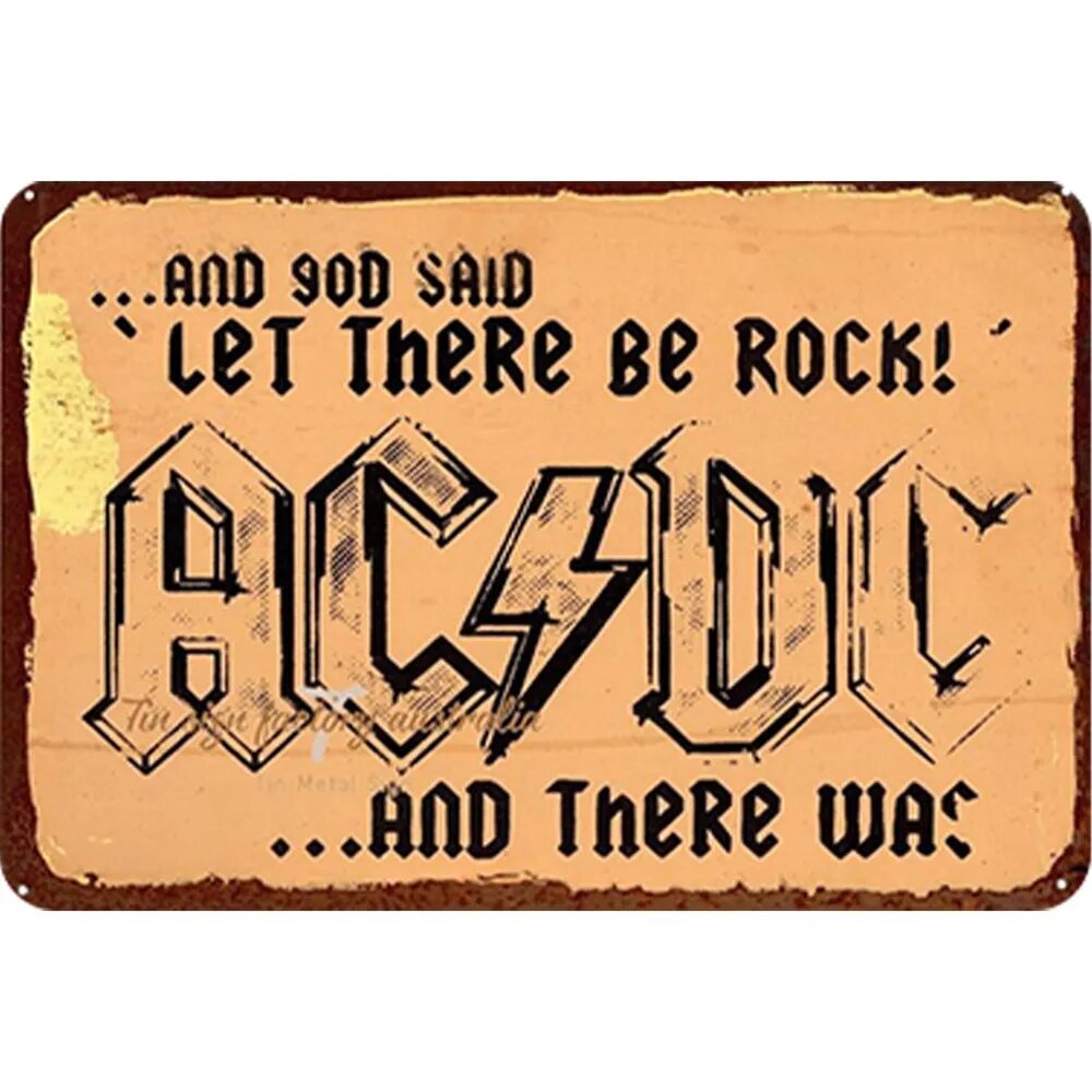 Декоративная панель ACDC для стены, 30 на 20 см