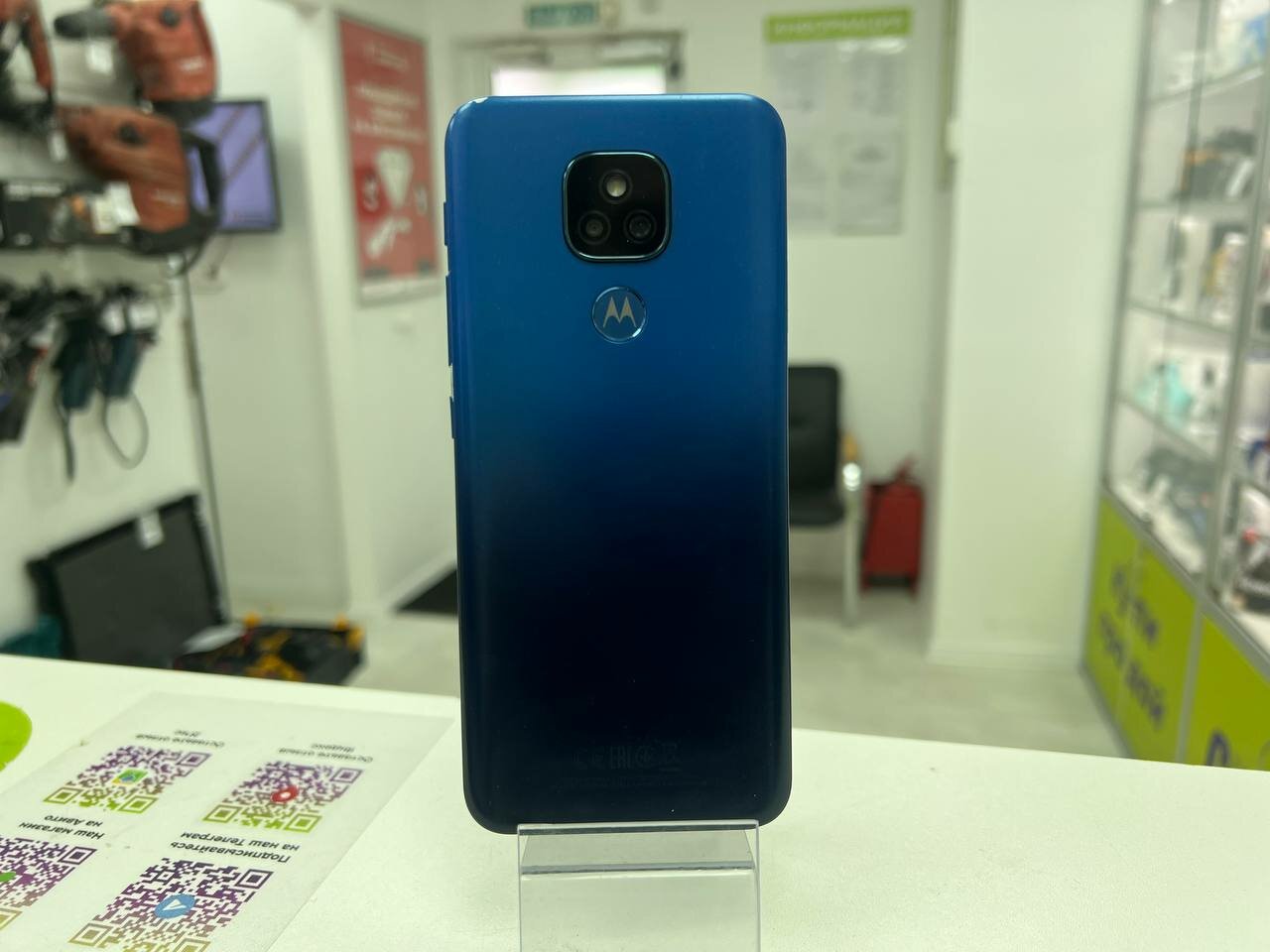 Смартфон Motorola moto E7 Plus 64Gb, XT2081-2, синий
