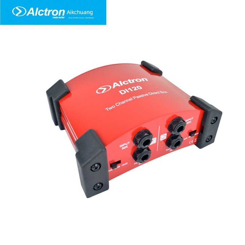 Alctron/Alctron DI 6kg пассивный преобразователь блокировки DI-коробки Эффектор сцены DI BOX Красный