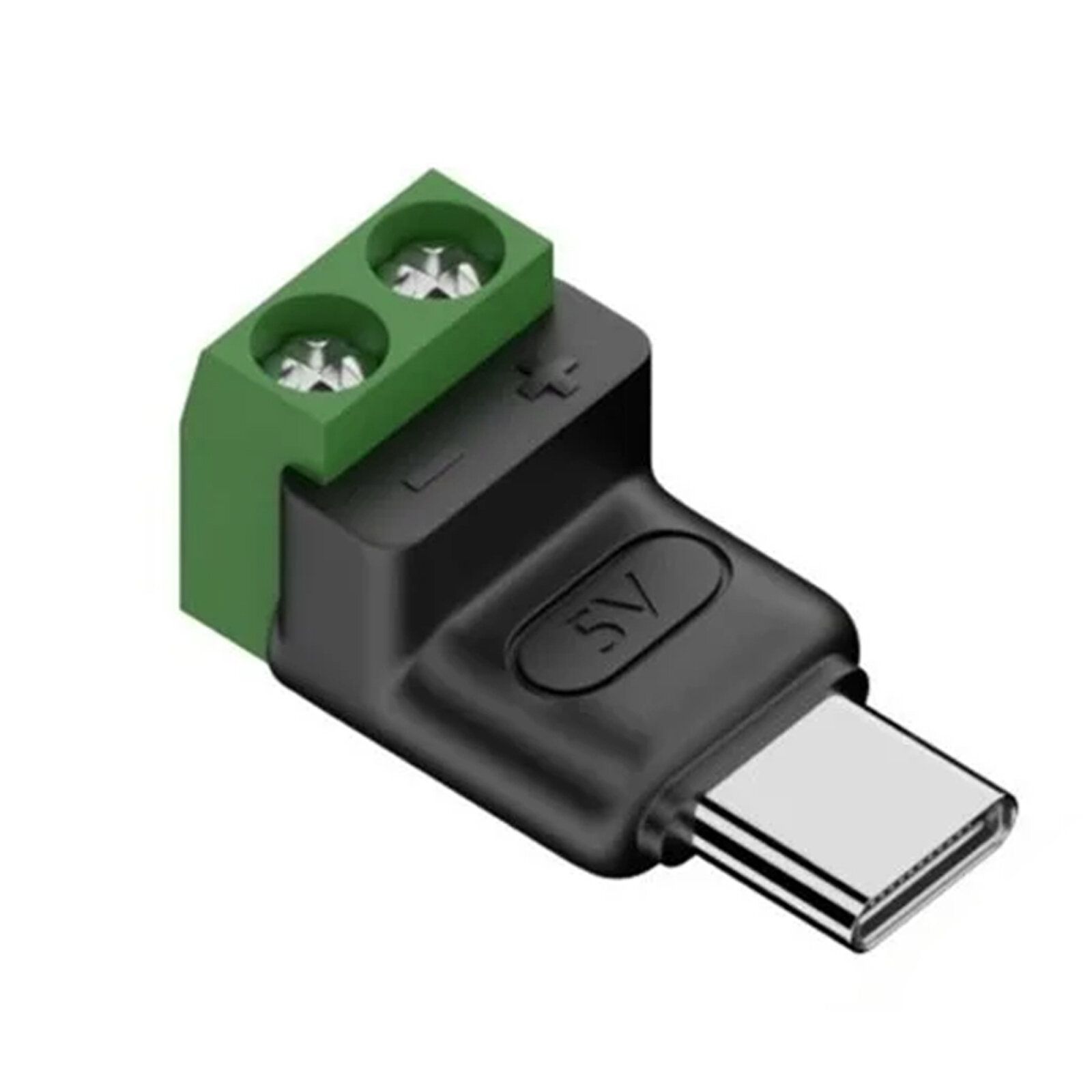 Безпаечные клеммы 5V быстросъемные зеленый переходник для