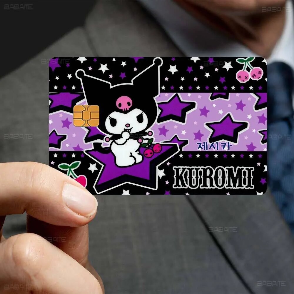 My Melody and Kuromi Моя Мелоди и Куроми Card Stickers Наклейка для банковской карты