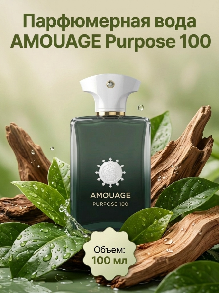 Amouage Purpose 50 духи унисекс 100 мл древесный пряный аромат 2025
