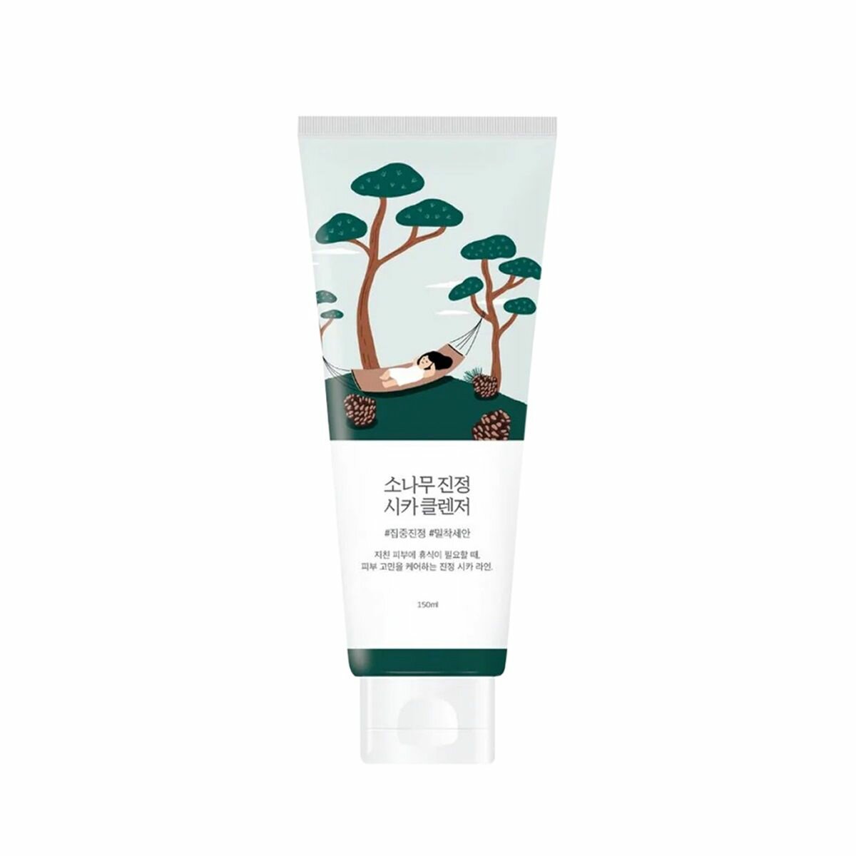 Крем с экстрактами сосны и центеллы для проблемной кожи Round Lab Pine Calming Cica Cream 50 мл