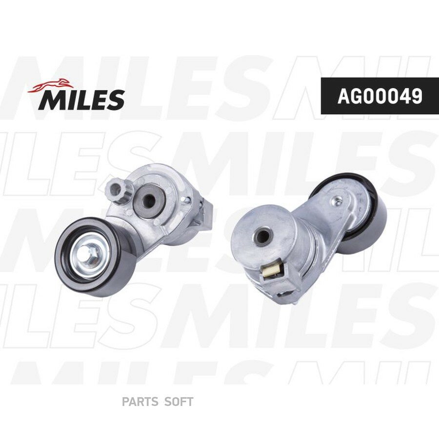 MILES AG00049 Натяжитель ремня приводного CHEVROLET AVEO 1.4 08- ()