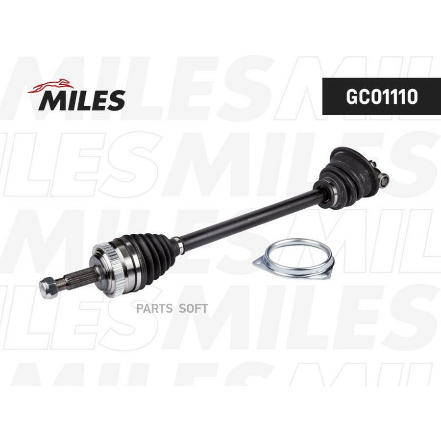 MILES GC01110 Привод в сборе RENAULT LAGUNA I 1.8-2.0 95-01 лев. (ABS) ()