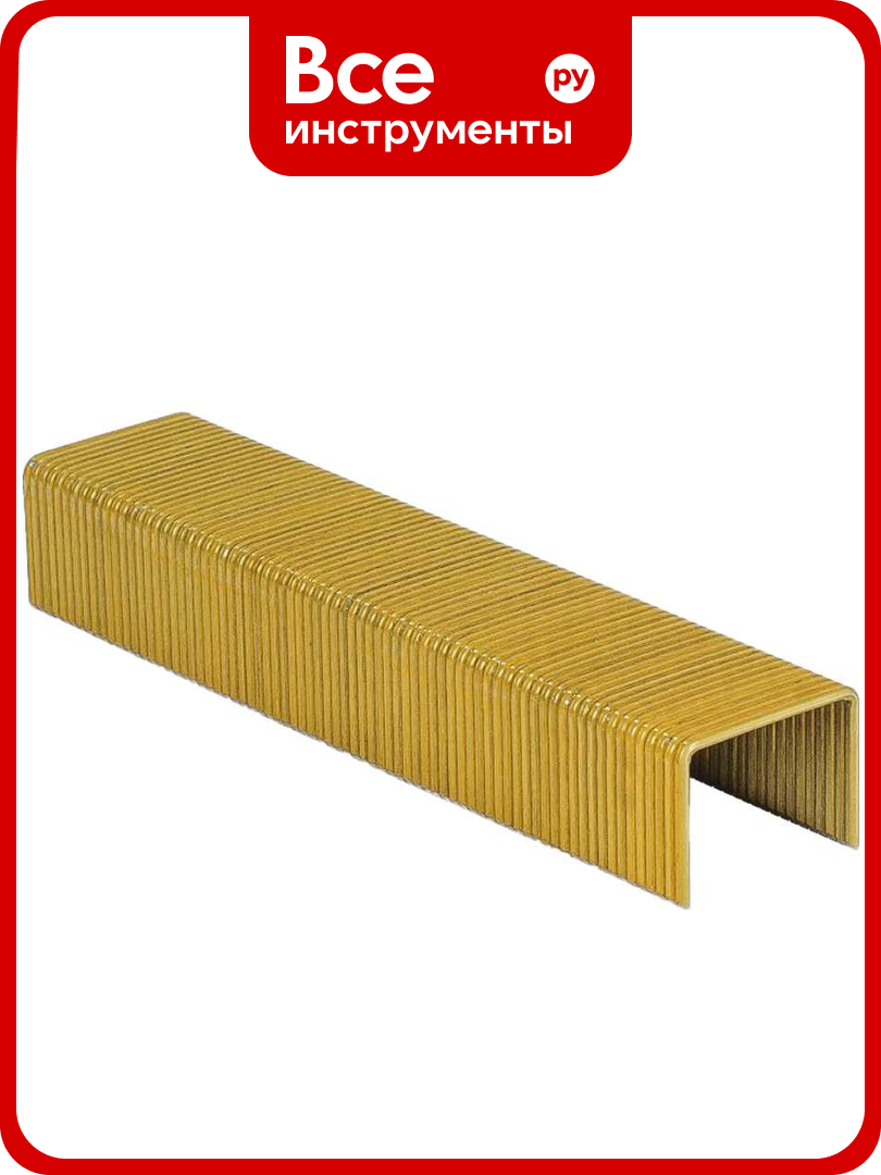 Скоба ForEst WC-16 cnk BL005189 стальная прямоугольная скоба WC для крепления гофрокартона и деревянных планок