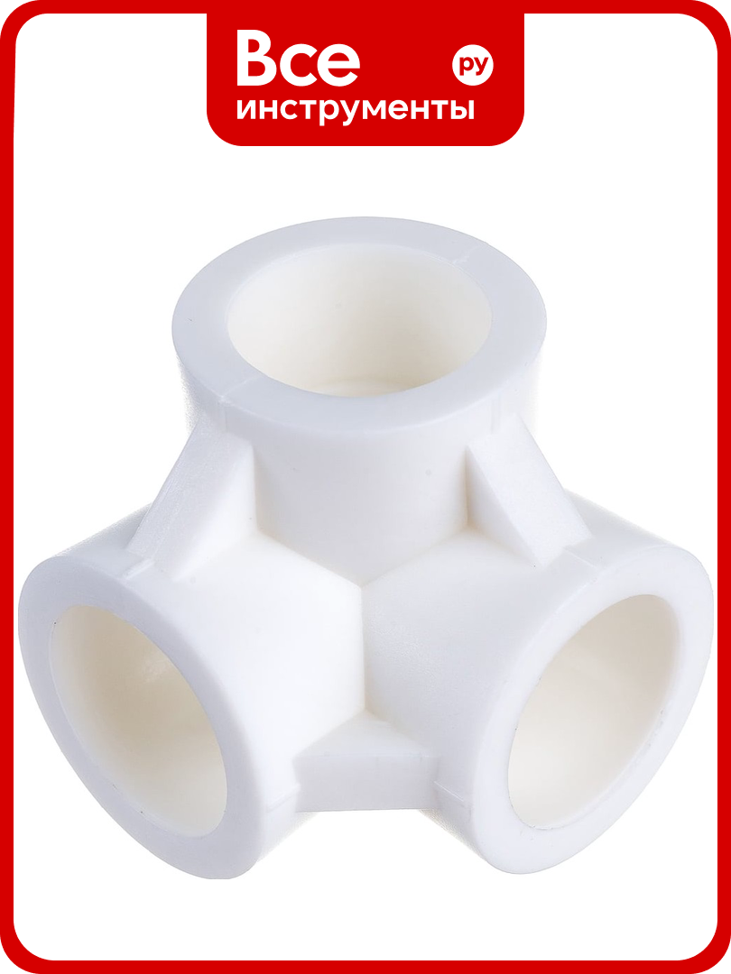 Двухплоскостной тройник TEBO PPR 25 030040802