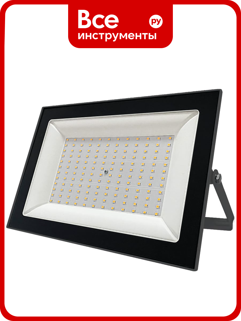 Прожектор FLLED LightPAD 150W Grey холодный белый свет металлический корпус прямоугольный
