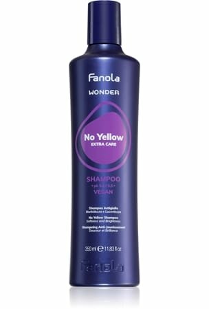 Шампунь для волос Fanola Wonder No Yellow Extra Care Shampoo, 350 мл