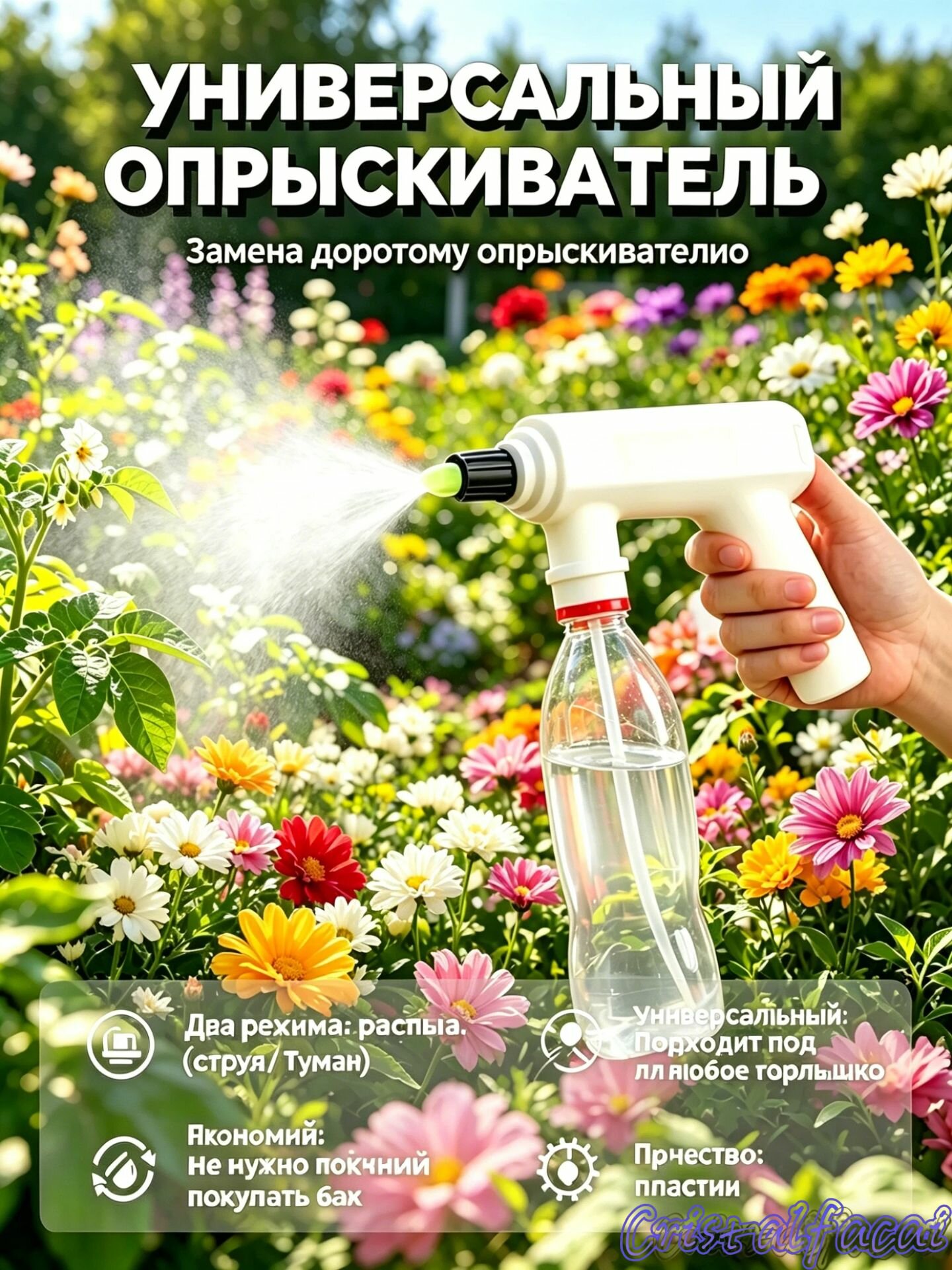 Опрыскиватель садовый аккумуляторный