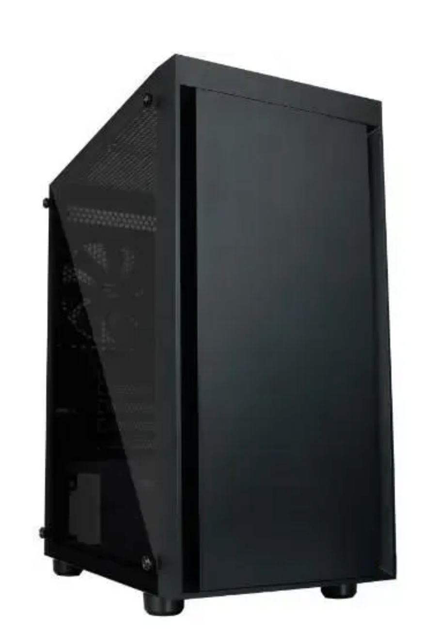 Корпус mATX Zalman ZM-T3 Plus, Mini-Tower, без БП, черный
