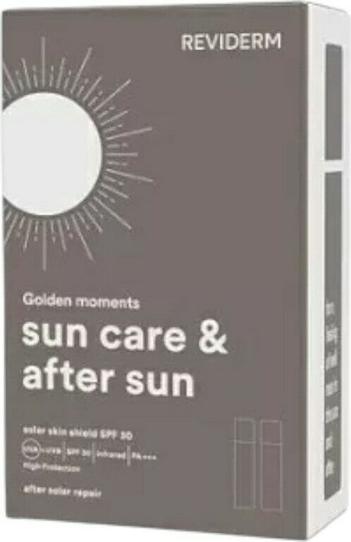 Reviderm Антивозрастной набор для защиты от солнца Golden Moments Sun Care & After Sun 1 шт.
