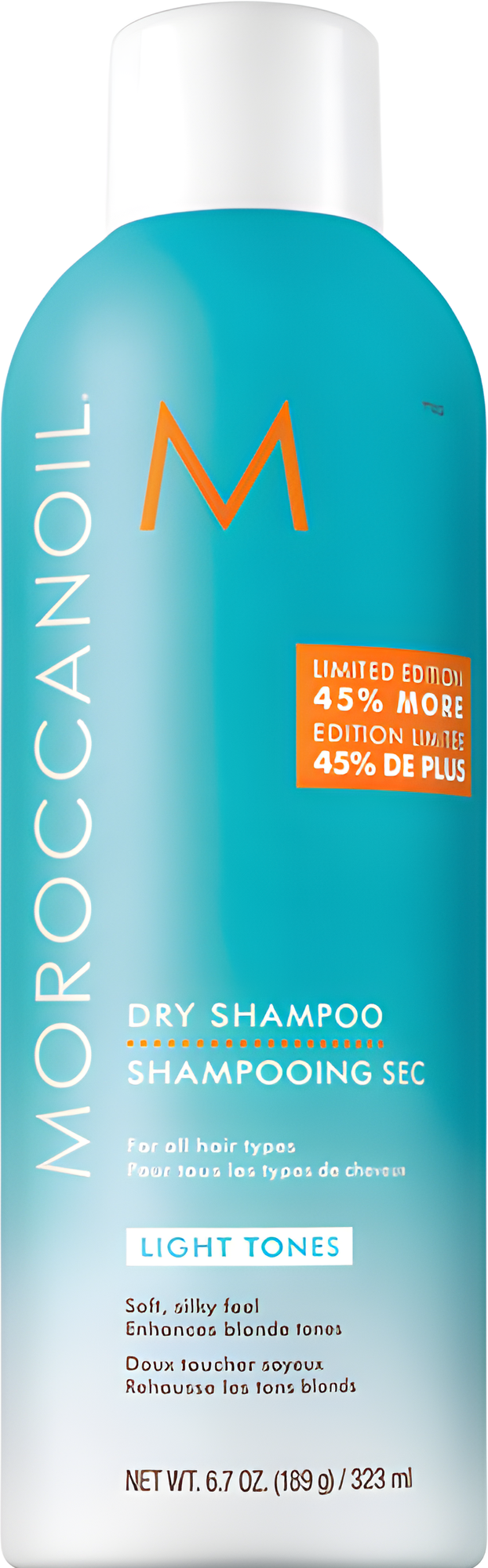 Moroccanoil Сухой шампунь светлый тон 323 мл Dry Shampoo Light Tones 323 110ml