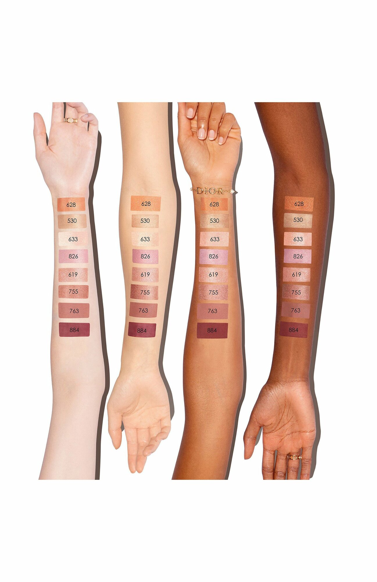 Тени для век Diorshow Mono Couleur Satin, оттенок 826 Розовый Монтень(2g) Dior