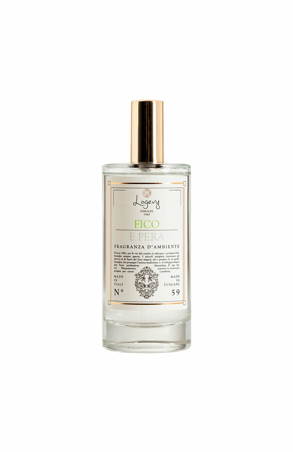 Экоспрей для дома Fico e Pera / "Инжир & Груша" (100ml) Logevy Firenze 1965