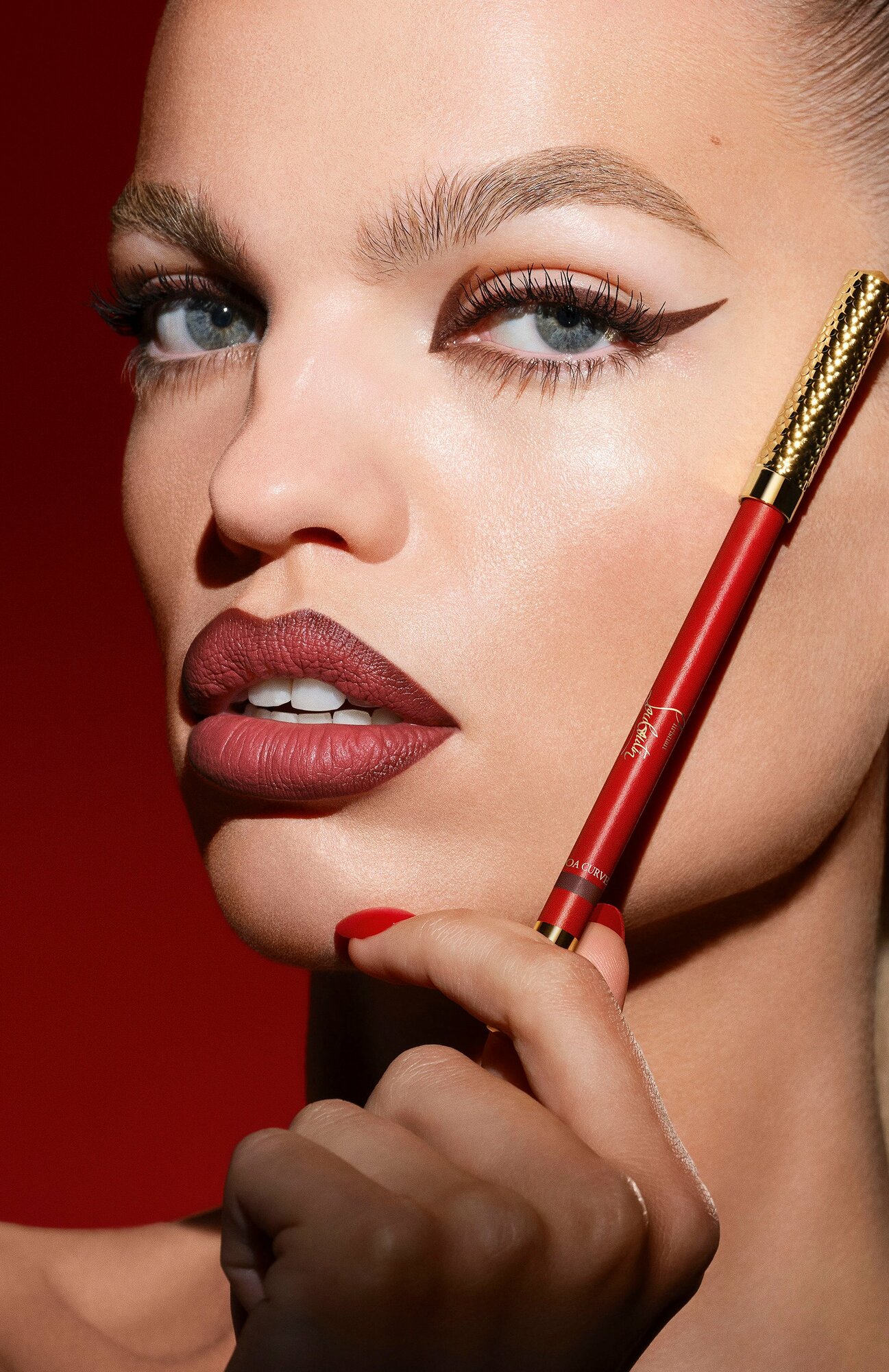 Карандаш для глаз и губ Glamliner, оттенок Rouge Louboutin 01 (1,3g) Christian Louboutin