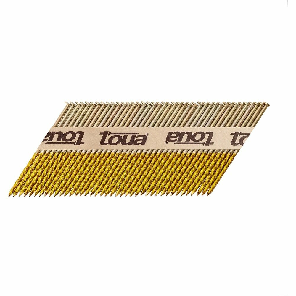 Гвоздь по дереву TOUA D34, 3,05х90 мм, Scr EG, 2000 шт. 30590SCREG