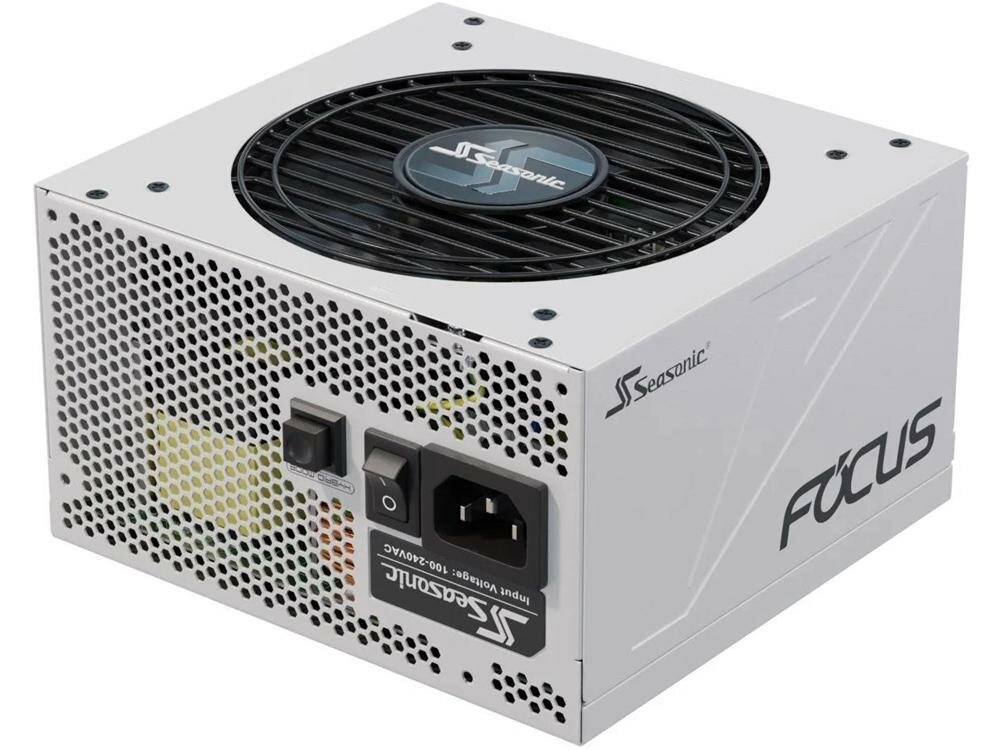 Блок питания Seasonic ATX 850W Focus GX-850 Gen.5 WHITE 80+ gold (20+4pin) APFC 135mm fan 8xSATA Cab Manag RTL