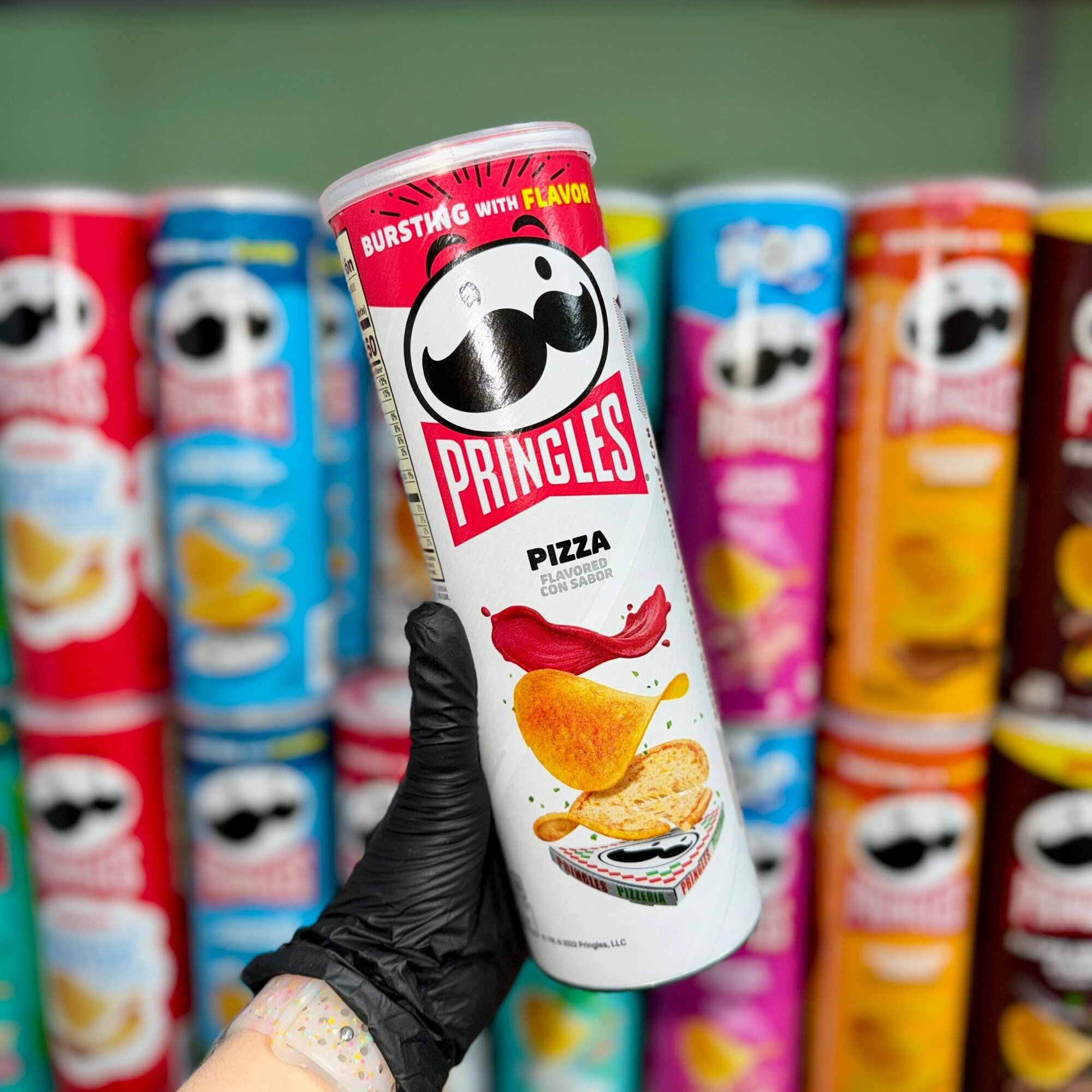 Чипсы Pringles со вкусом Pizza/Принглс со вкусом пиццы 158 гр.