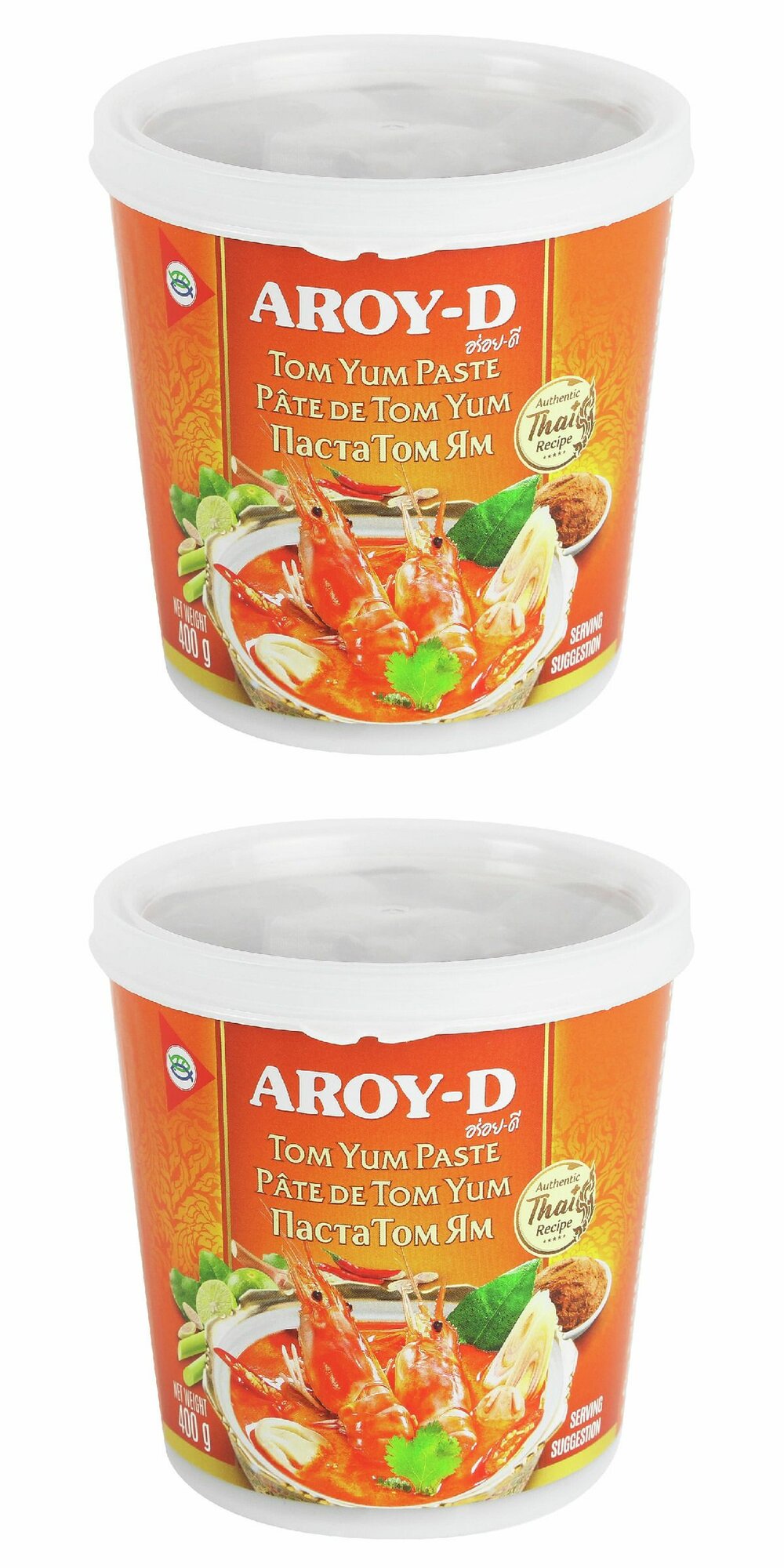 Aroy-D Паста Том Ям, 400 г, 2 шт