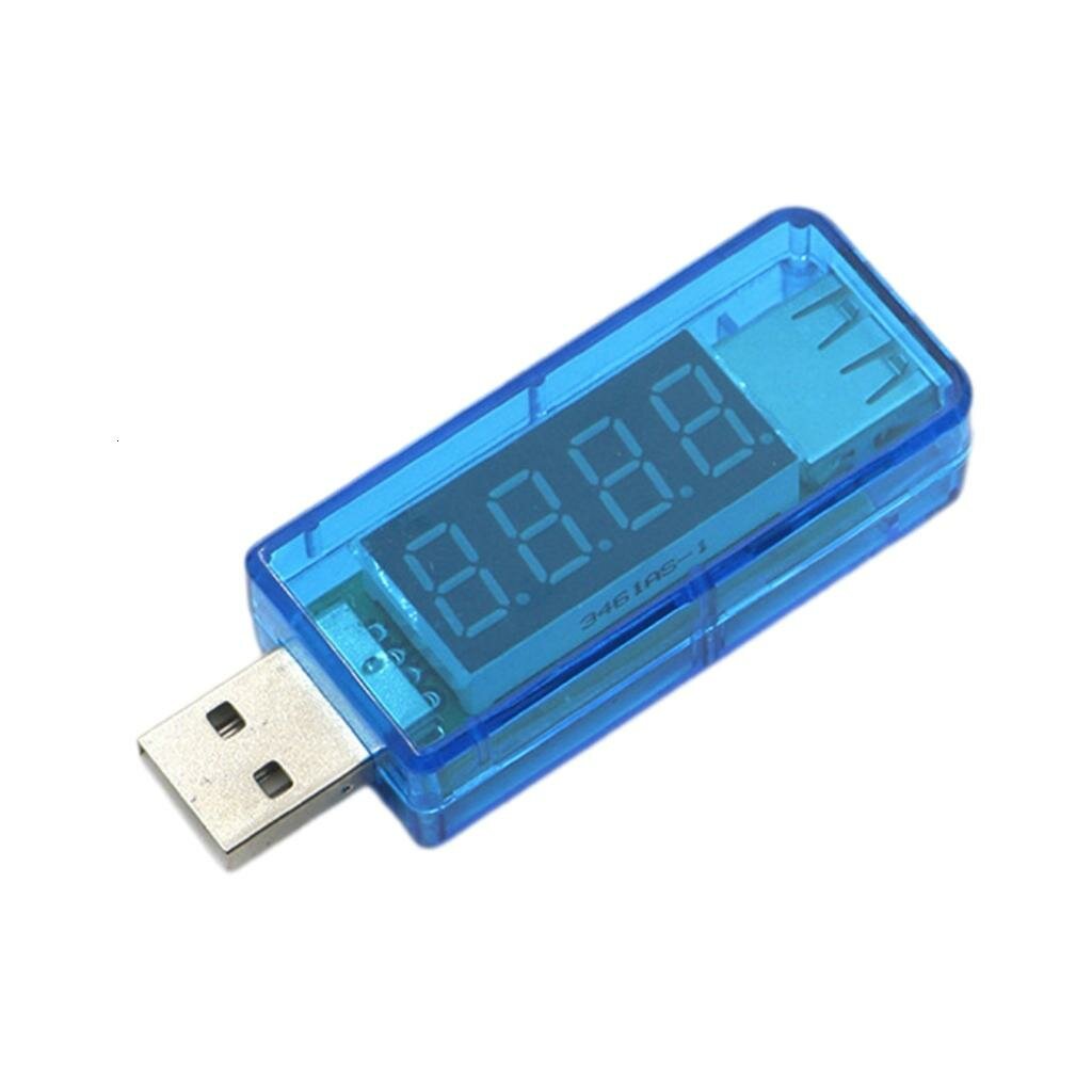 Цифровой мультиметр USB, Синий - прямая голова