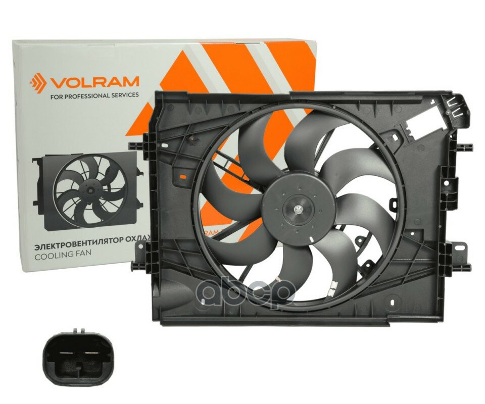 Электровентилятор охлаждения VOLRAM арт. VR28129