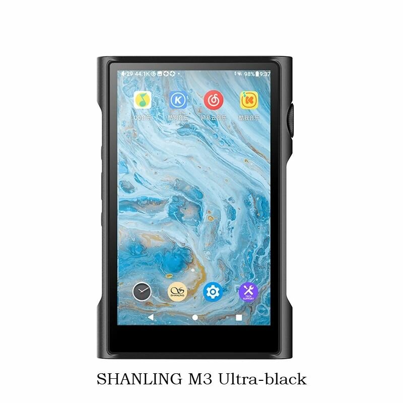 Портативный HiFi-плеер Shanling M3Ultra, MP3-ЦАП-усилитель с высоким разрешением звука, Bluetooth 5.0