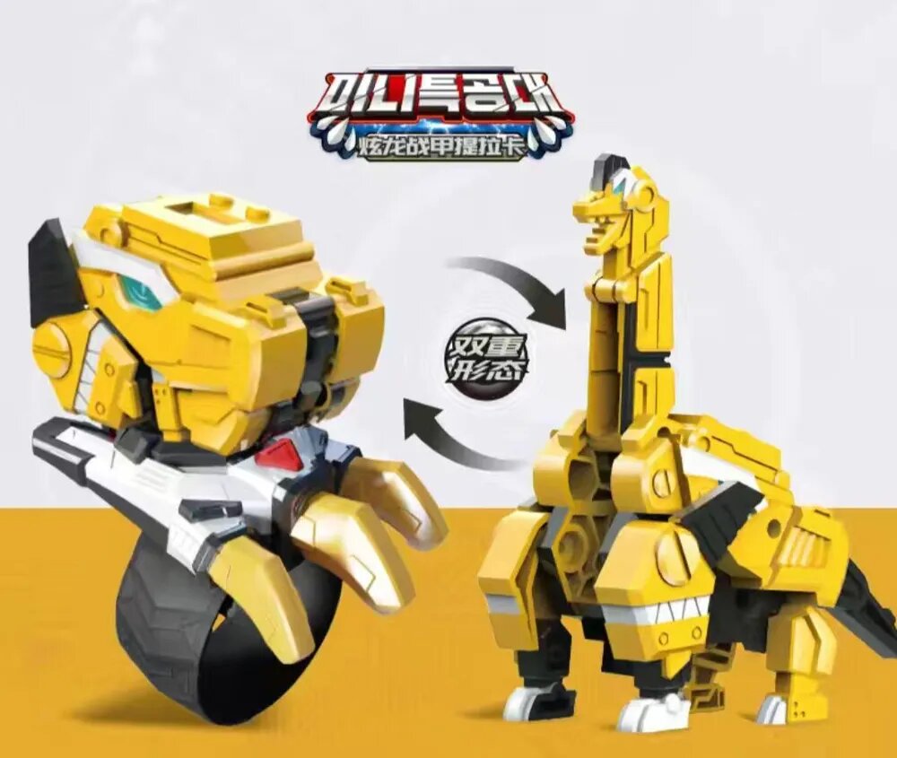 Трансформер-динозавр с часами Miniforce Super Dino Power