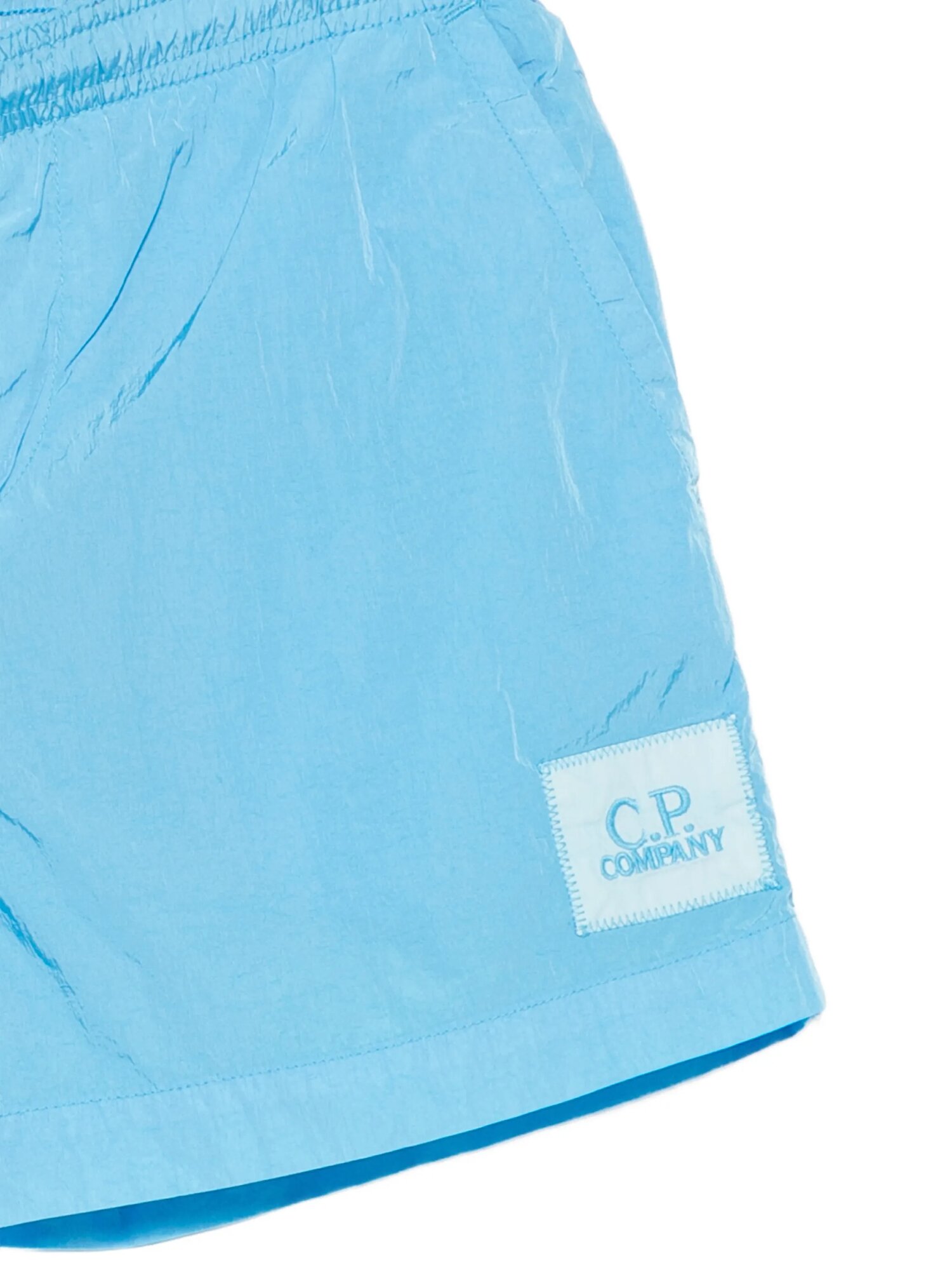 Шорты для плавания C.P. COMPANY Logo-patch swim shorts, размер 10 лет, синий — фото 1