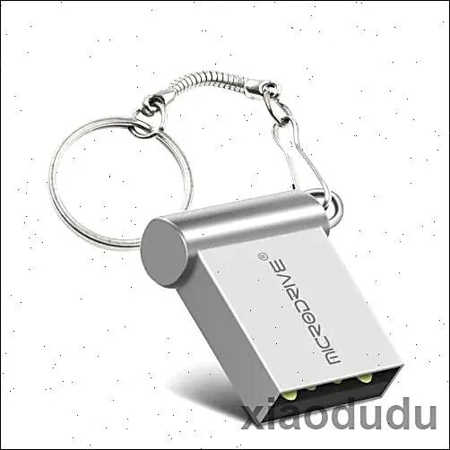Microdrive 8 гб usb 2.0 металлический мини флэш-накопители u disk (серый)