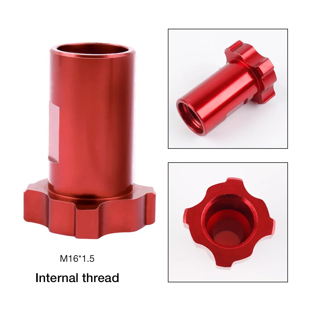 Красный быстросъемный адаптер распылителя M16x1.5