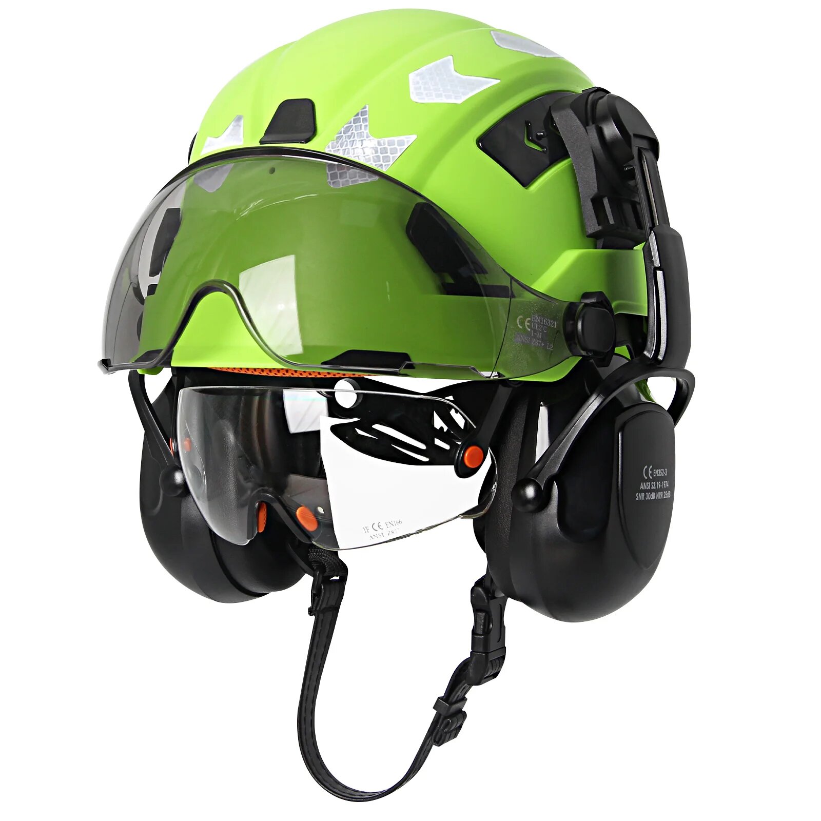 Защитный шлем Aolamegs L8AQM0000 белый/зеленый/черный Зеленый, Green with Stickers