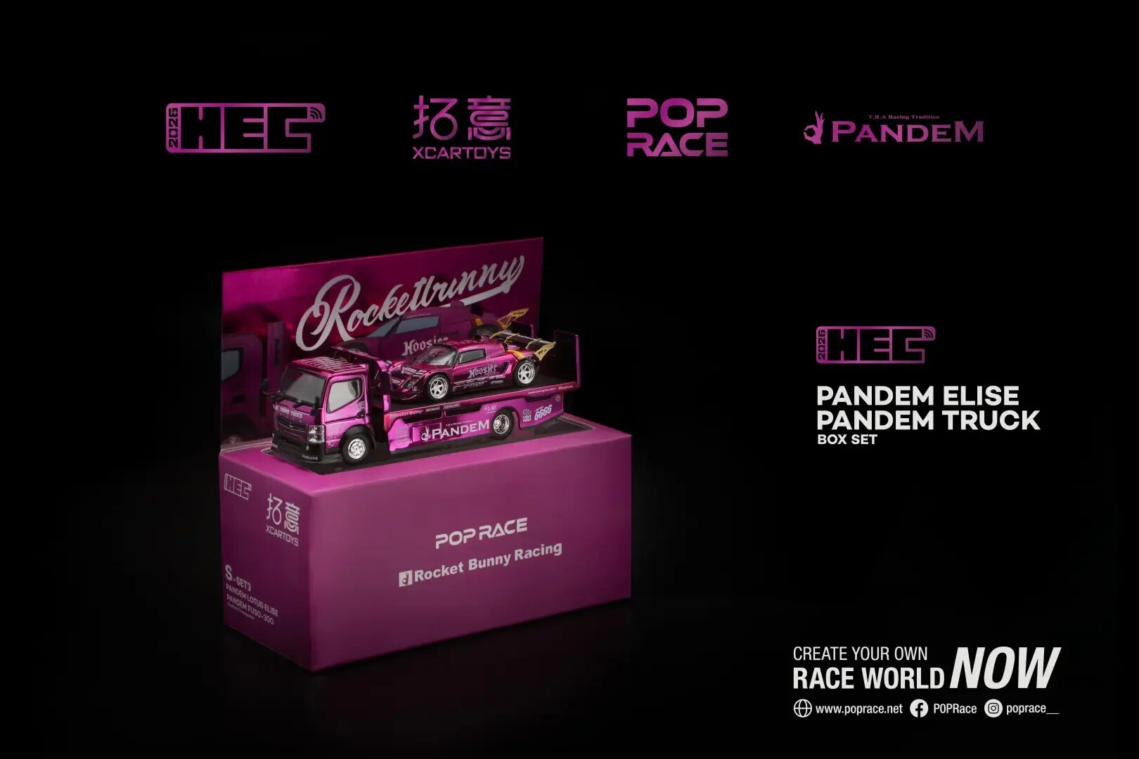 Модель автомобиля HEC PANDEM Elise PANDEM Truck 1:64