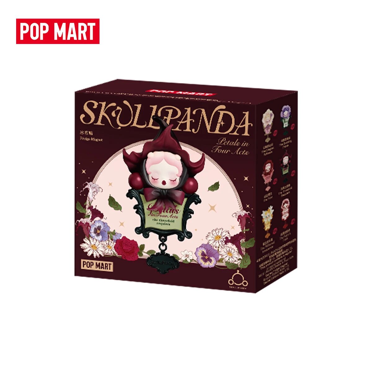 Коллекционная фигурки POP MART SKULLPANDA «Лепестки в четырех актах»