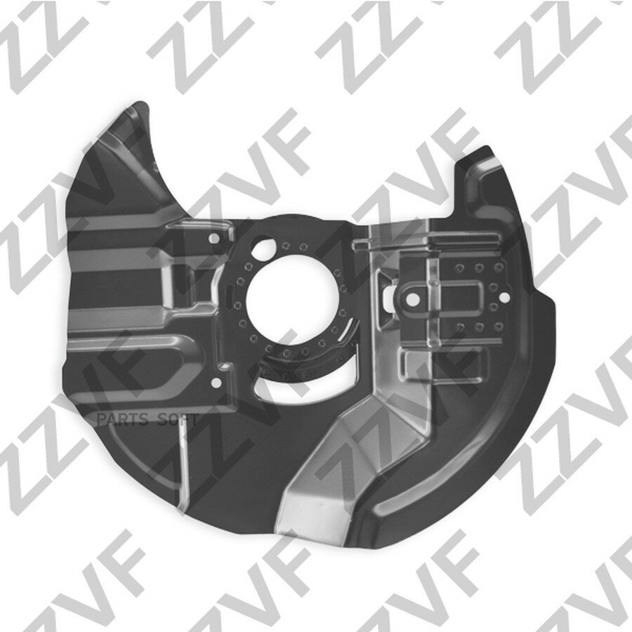 Защита тормозного диска BMW 3 E46 (98-05), Z4 E85/E86 (02-08) от официального дистрибьютора, ZZVF, артикул ZVZT027