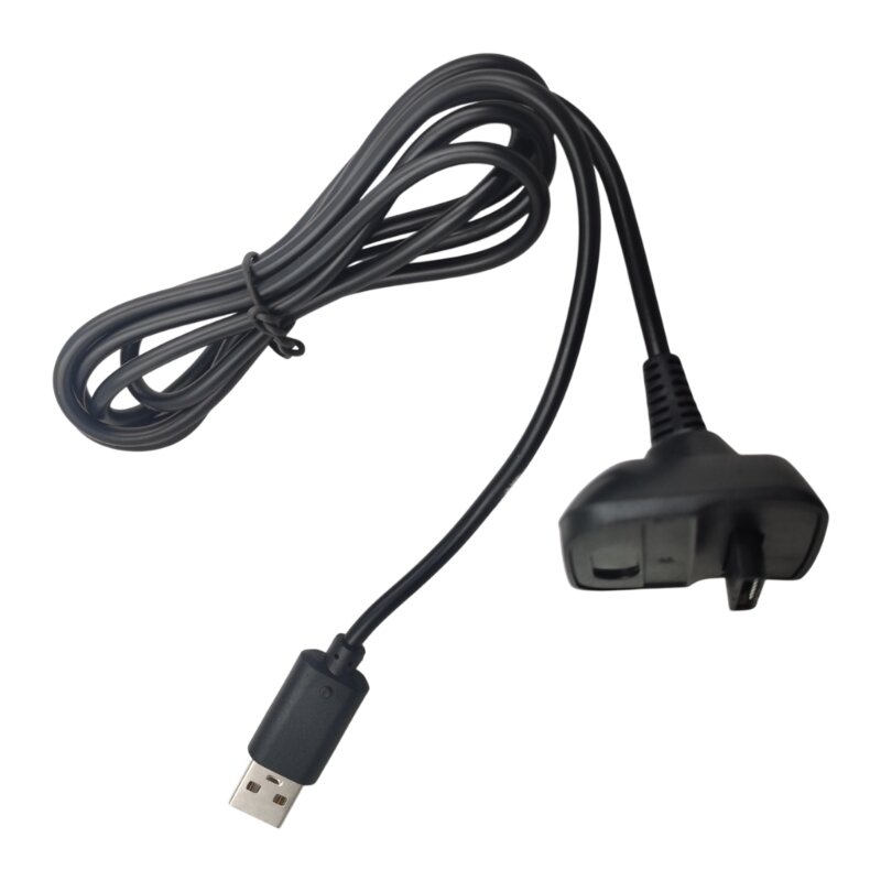 Подходит для кабеля XBOX360/Slim handle, зарядного кабеля длиной 1,5 м-черный немагнитный