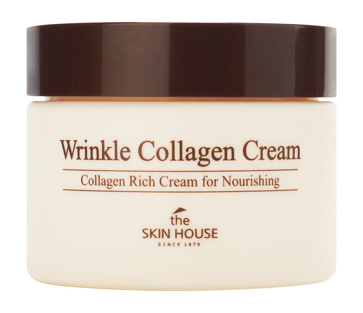 THE SKIN HOUSE Крем для лица антивозрастной ампульный Wrinkle Collagen с коллагеном, 50 мл