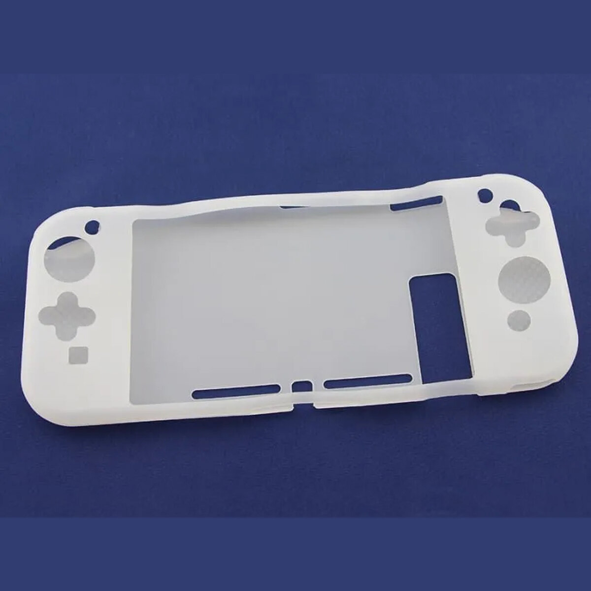 Силиконовый чехол / Silicon Case, White / Белый (Nintendo Switch)