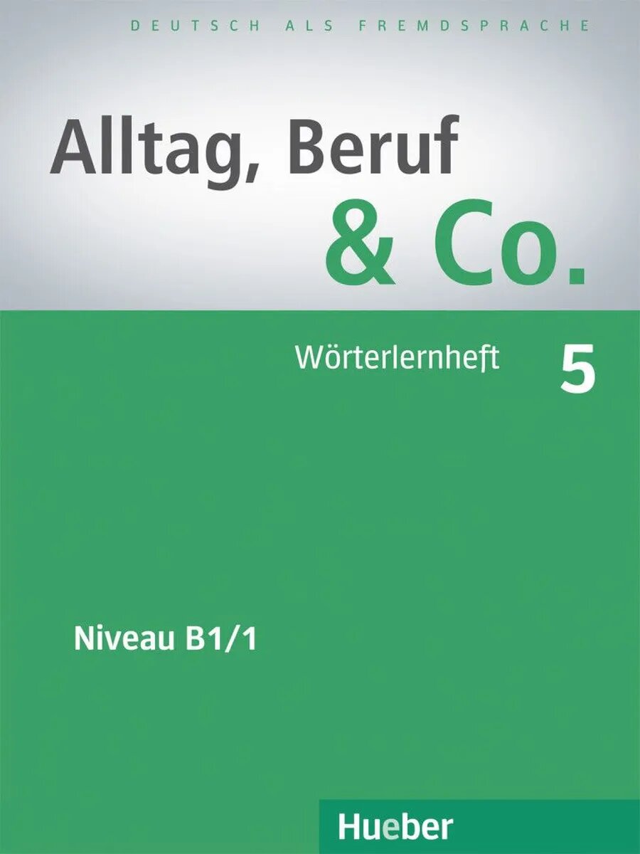 Alltag, Beruf & Co. 5. Wörterlernheft. Deutsch als Fremdspra