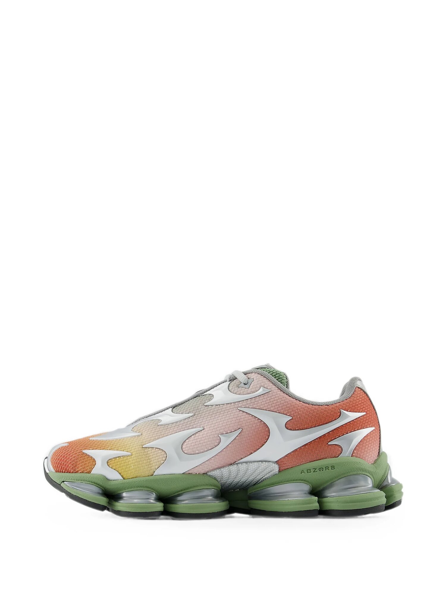 Кроссовки New Balance Abzorb 2000, размер 8 US, серебристый/красный — фото 1