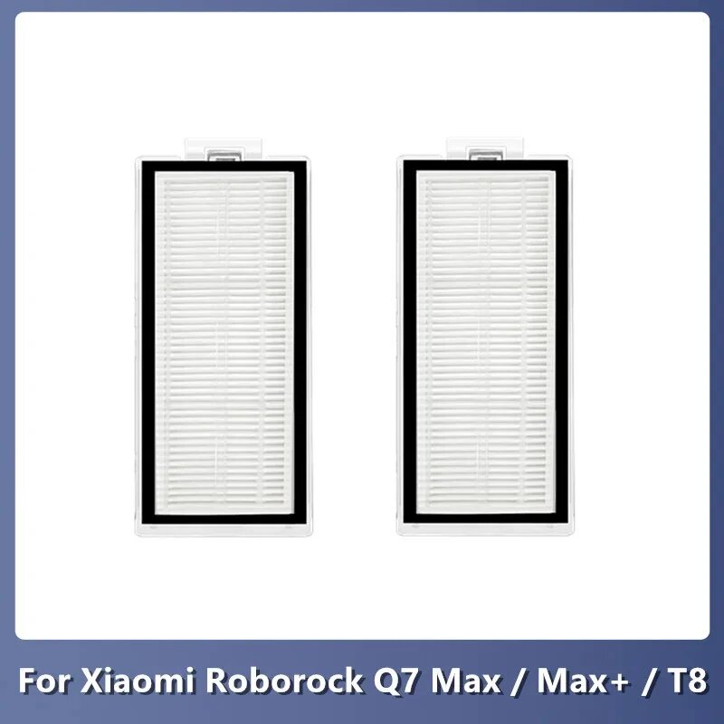 Фильтры для Roborock Q7 Max/Max+/T8, 2шт, Белый