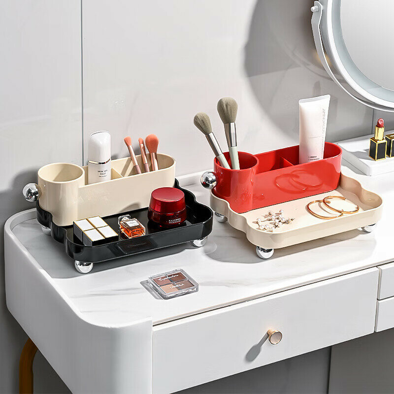 Fan Ye Home Key Storage Entryway Decor Remote Control Organizer Shelf Doorway Compartment Sorting Artifact Entryway Door Tray