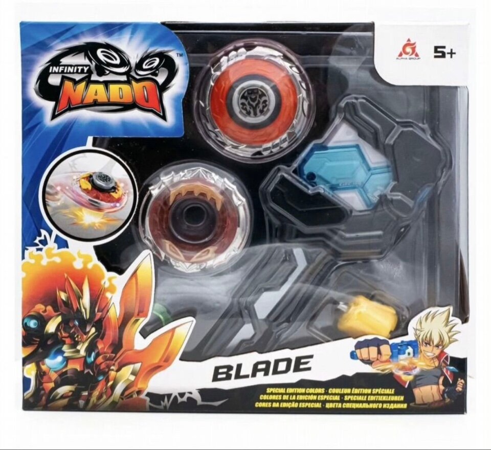 Игровой набор Волчок Инфинити Надо Атлетик Blade 36054, для мальчиков, от 5 лет