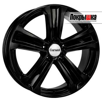Диски литые Carwel Икар 224 (BK) 8.0х18/5х112 D66.6 ET30.0